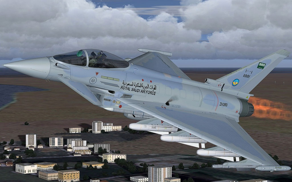 Eurofighter Typhoon Professional 2 for FSX/FS2004 by AFS-Design