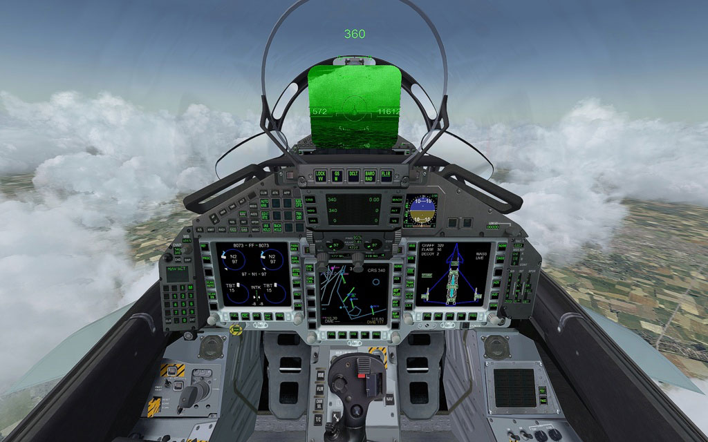 Eurofighter Typhoon Professional 3 for FSX/FS2004 by AFS-Design