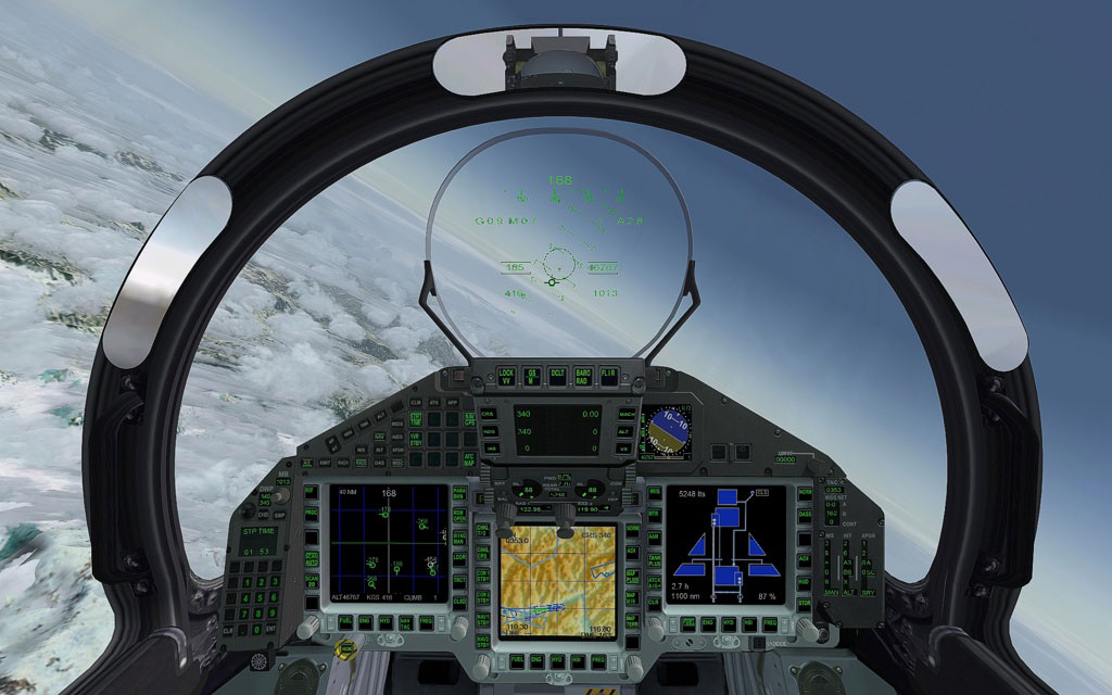 Eurofighter Typhoon Professional 3 for FSX/FS2004 by AFS-Design