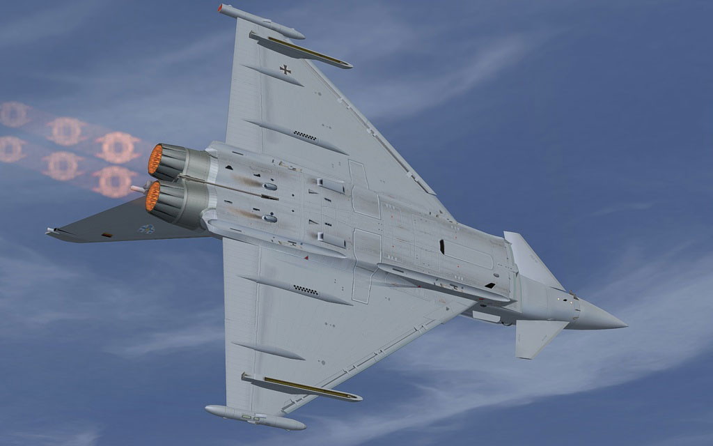 Eurofighter Typhoon Professional 3 for FSX/FS2004 by AFS-Design