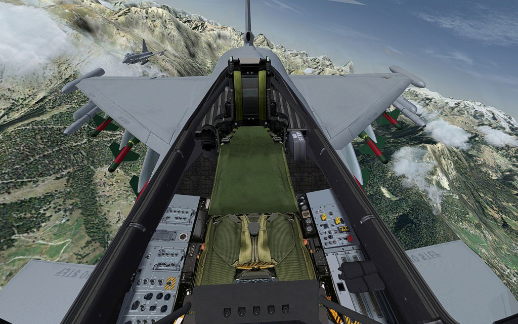 Eurofighter Typhoon Professional 3 for FSX/FS2004 by AFS-Design