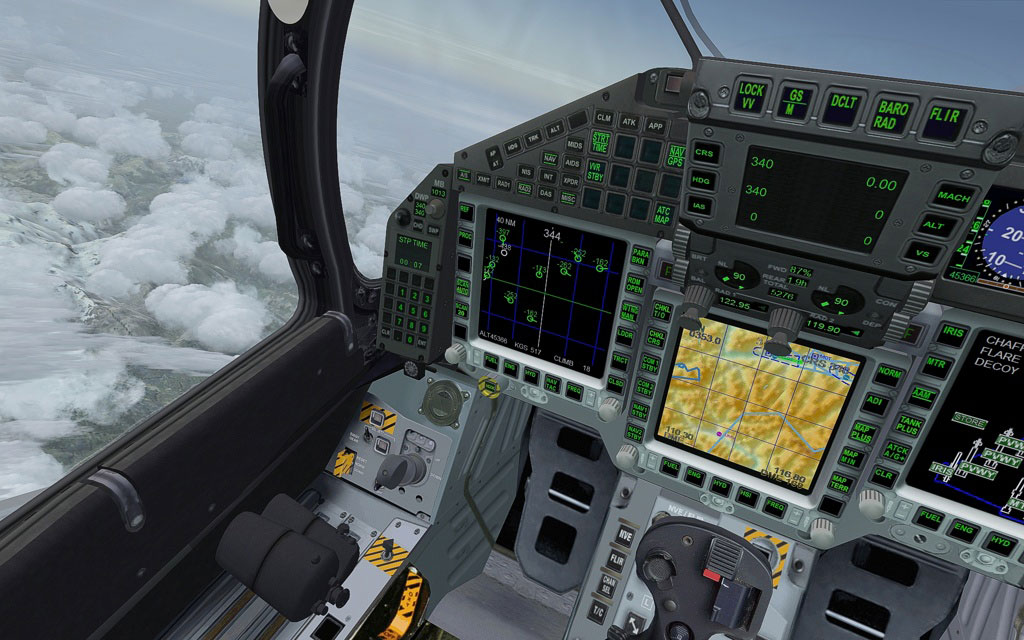 Eurofighter Typhoon Professional 3 for FSX/FS2004 by AFS-Design