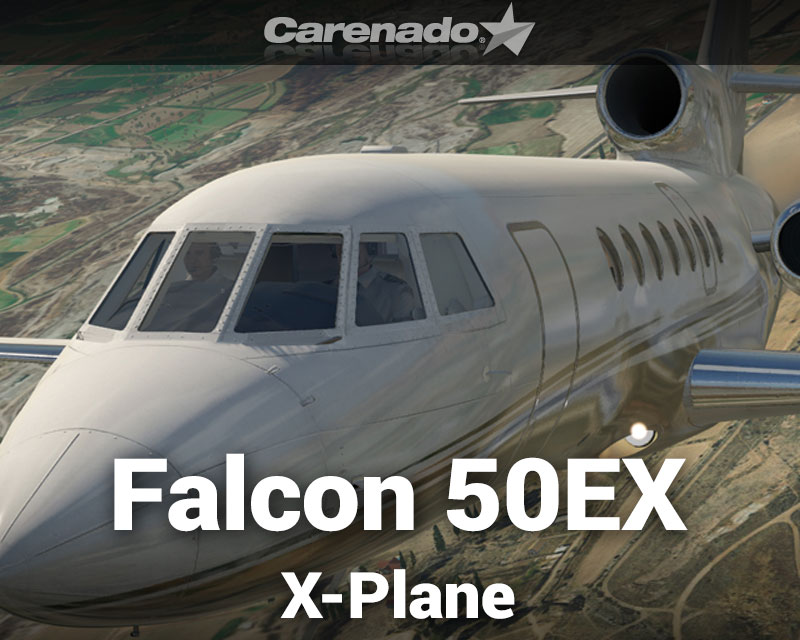 Dassault Falcon 50EX for X-Plane by Carenado