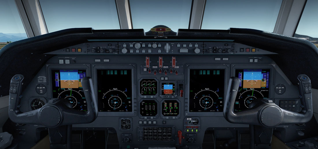 Dassault Falcon 50EX for FSX/P3D by Carenado