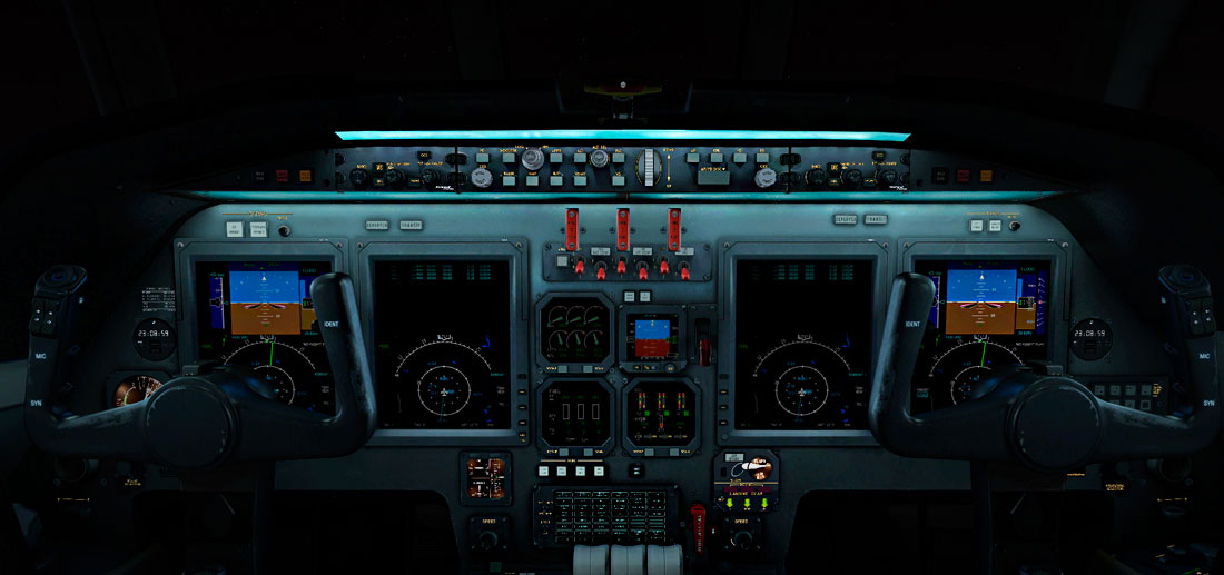 Dassault Falcon 50EX for FSX/P3D by Carenado