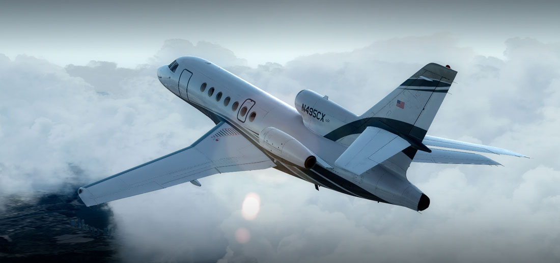 Dassault Falcon 50EX for FSX/P3D by Carenado