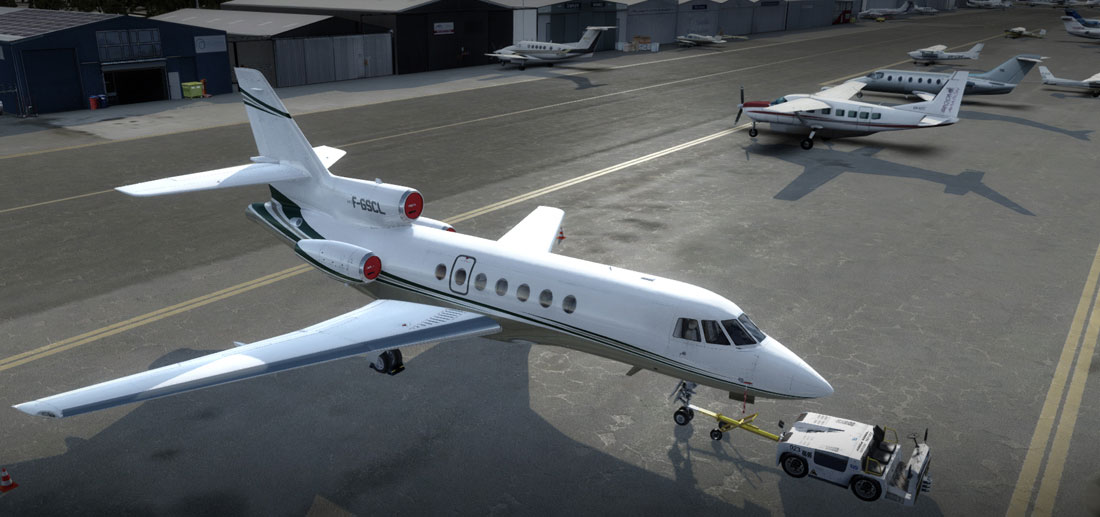 Dassault Falcon 50EX for FSX/P3D by Carenado