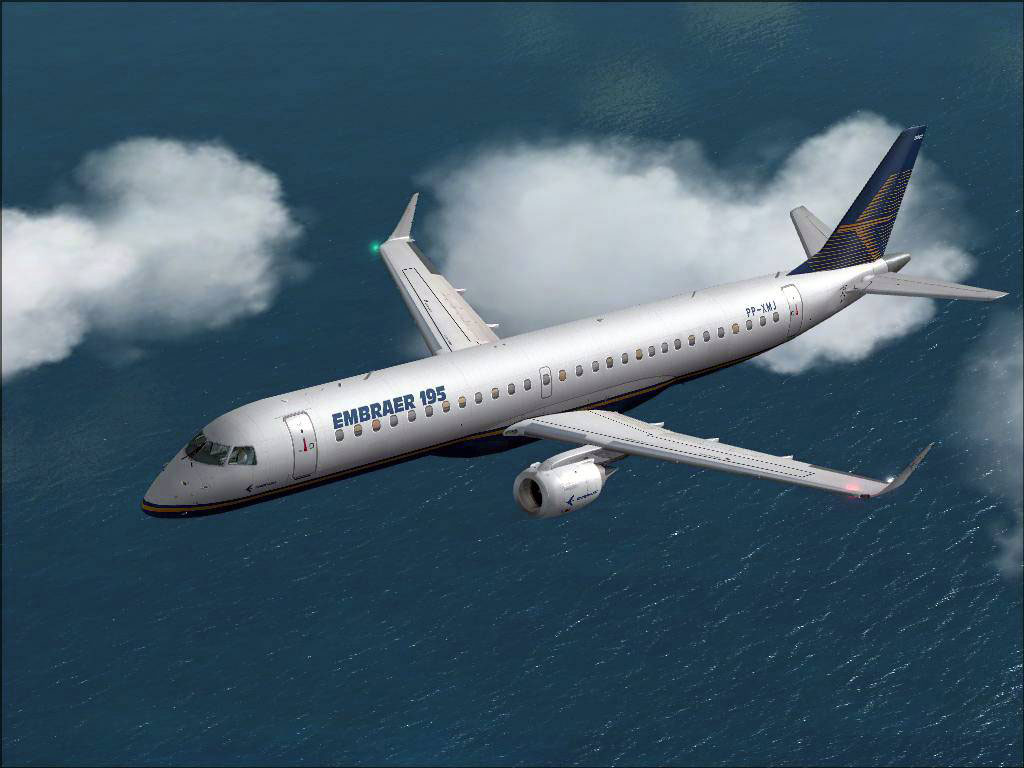 Embraer E-Jets v.2 Embraer 175 and 195 for FSX & FS2004 by feelthere