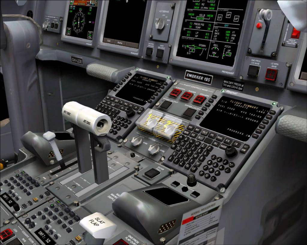 Embraer E-Jets v.2 Embraer 175 and 195 for FSX & FS2004 by feelthere