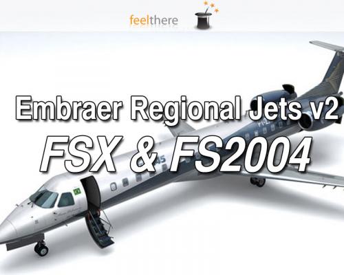 Embraer 170-175 Regional Jets for FS2004 by Virtualcol FS Software