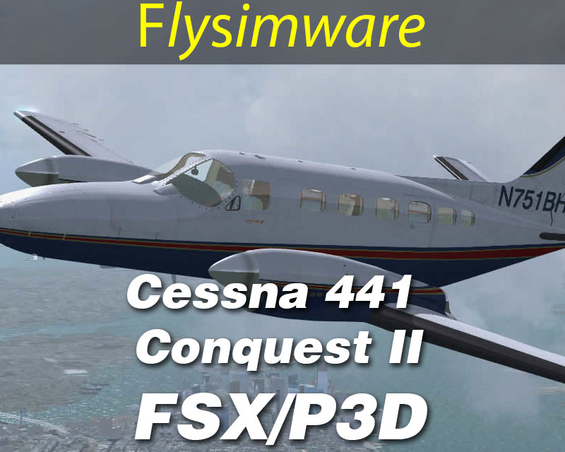 Cessna 441 Conquest II for FSX/P3D by Flysimware