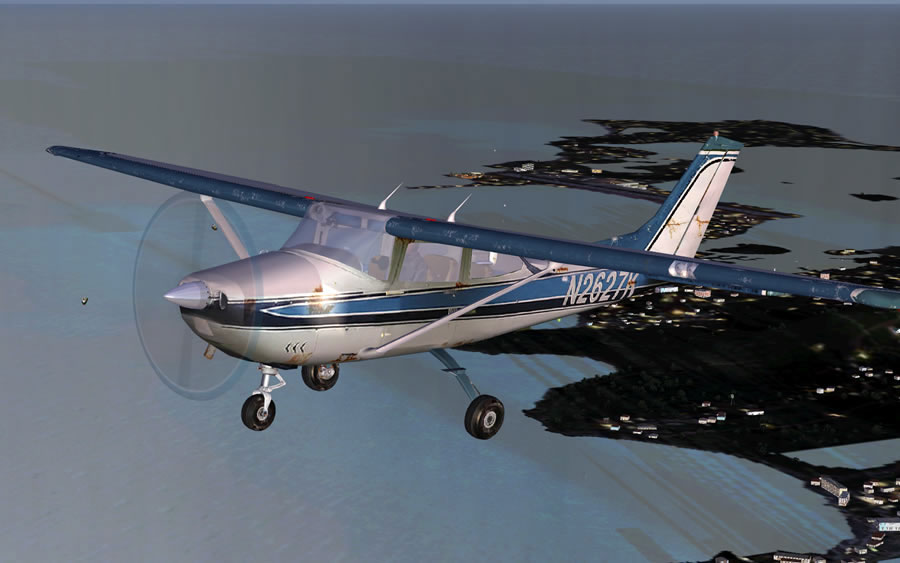Free 1966 "Old School" Cessna Skylane 182K for FS2004 by Flysimware