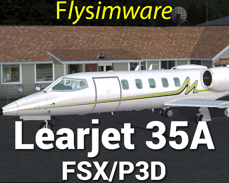 Learjet 35A for FSX/P3D by Flysimware