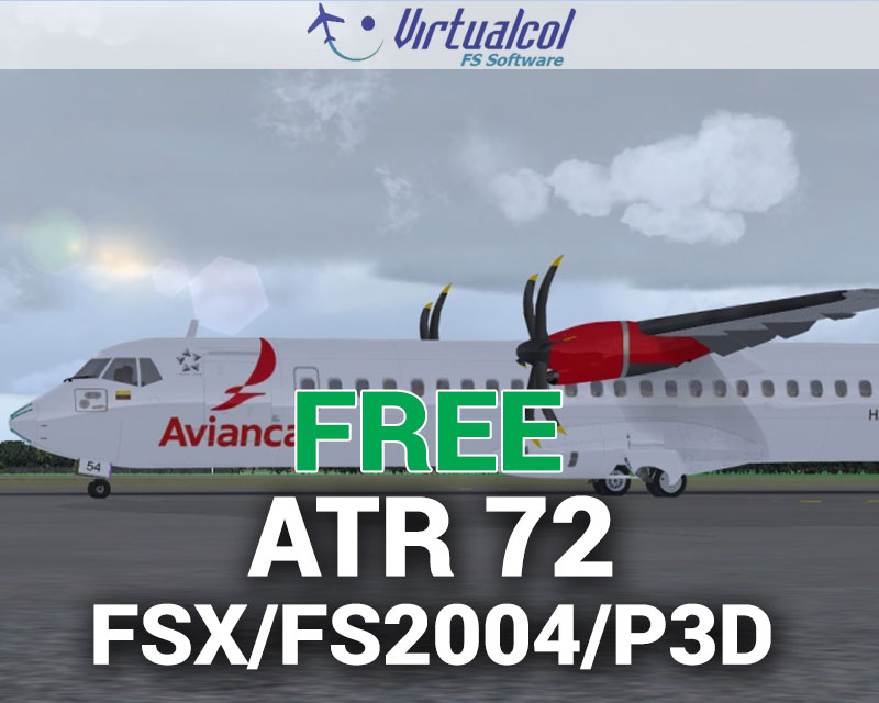 Free ATR 72 Series for FSX/P3D/FS2004 by Virtualcol FS Software