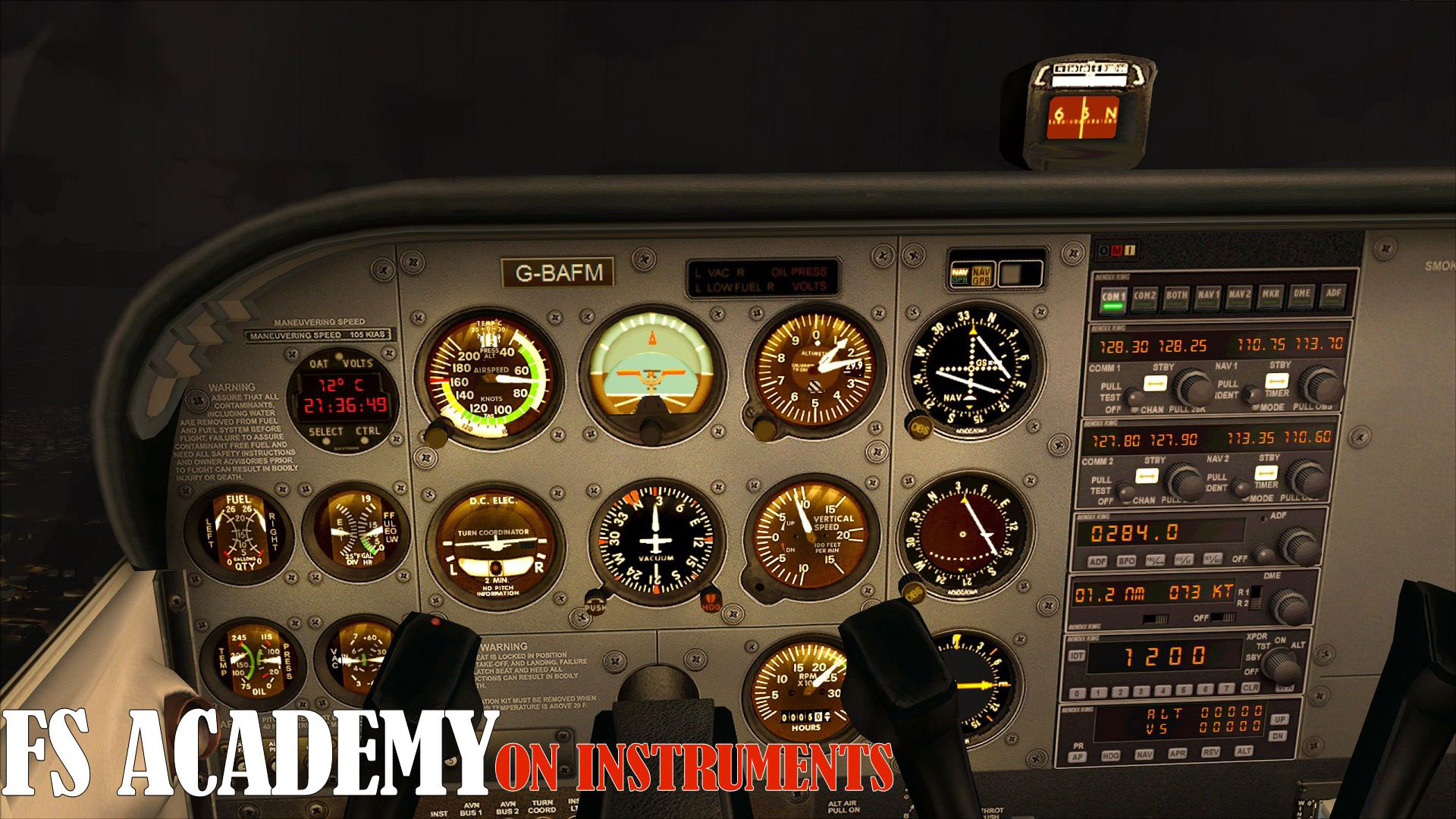 On Instruments: Tutorials & Missions for FSX by FS Academy