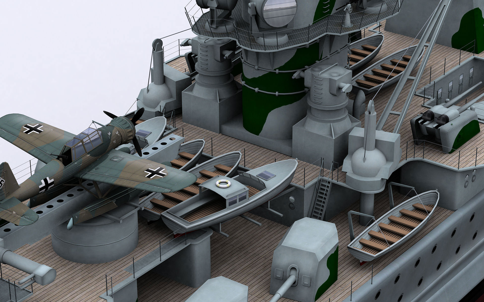 Admiral Graf Spee Battleship for FSX by Deltasim Studio