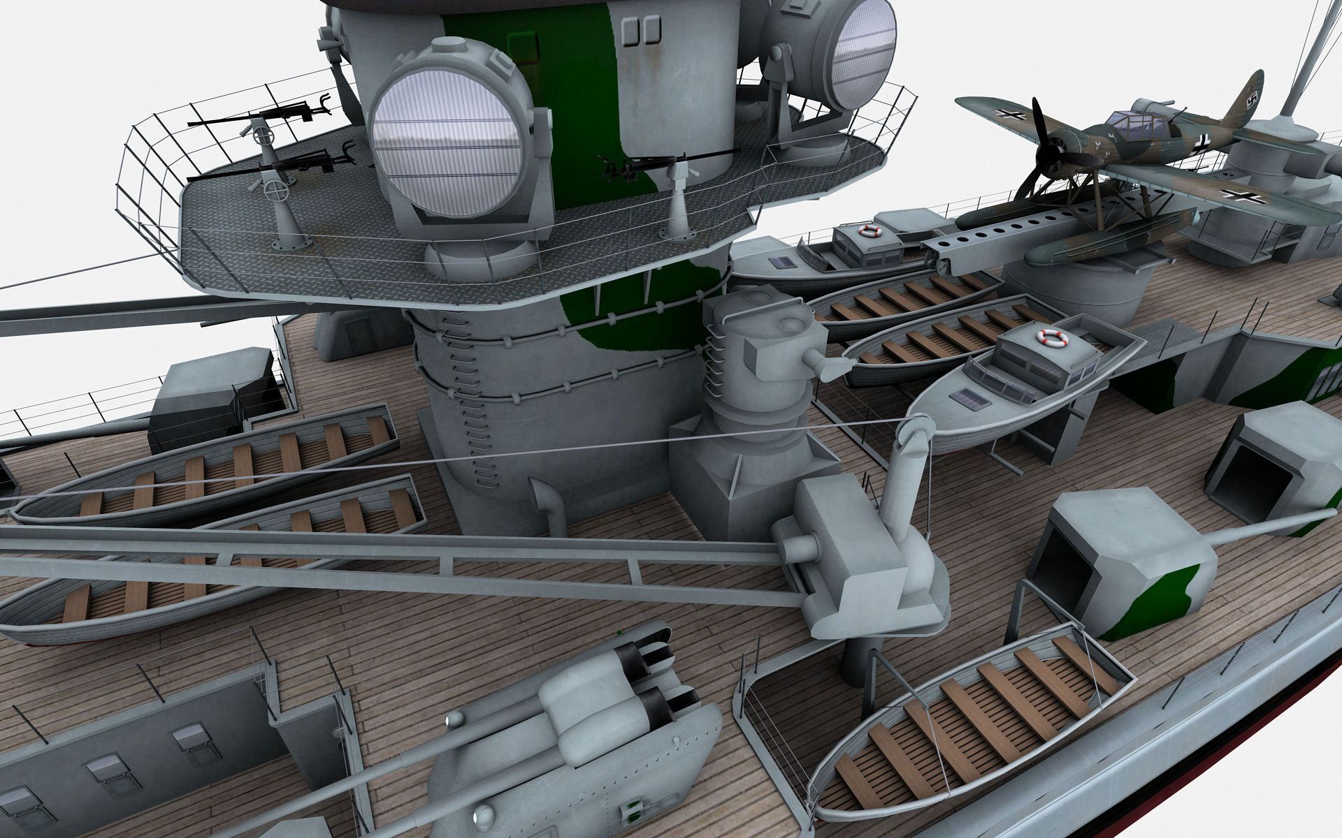 Admiral Graf Spee Battleship for FSX by Deltasim Studio