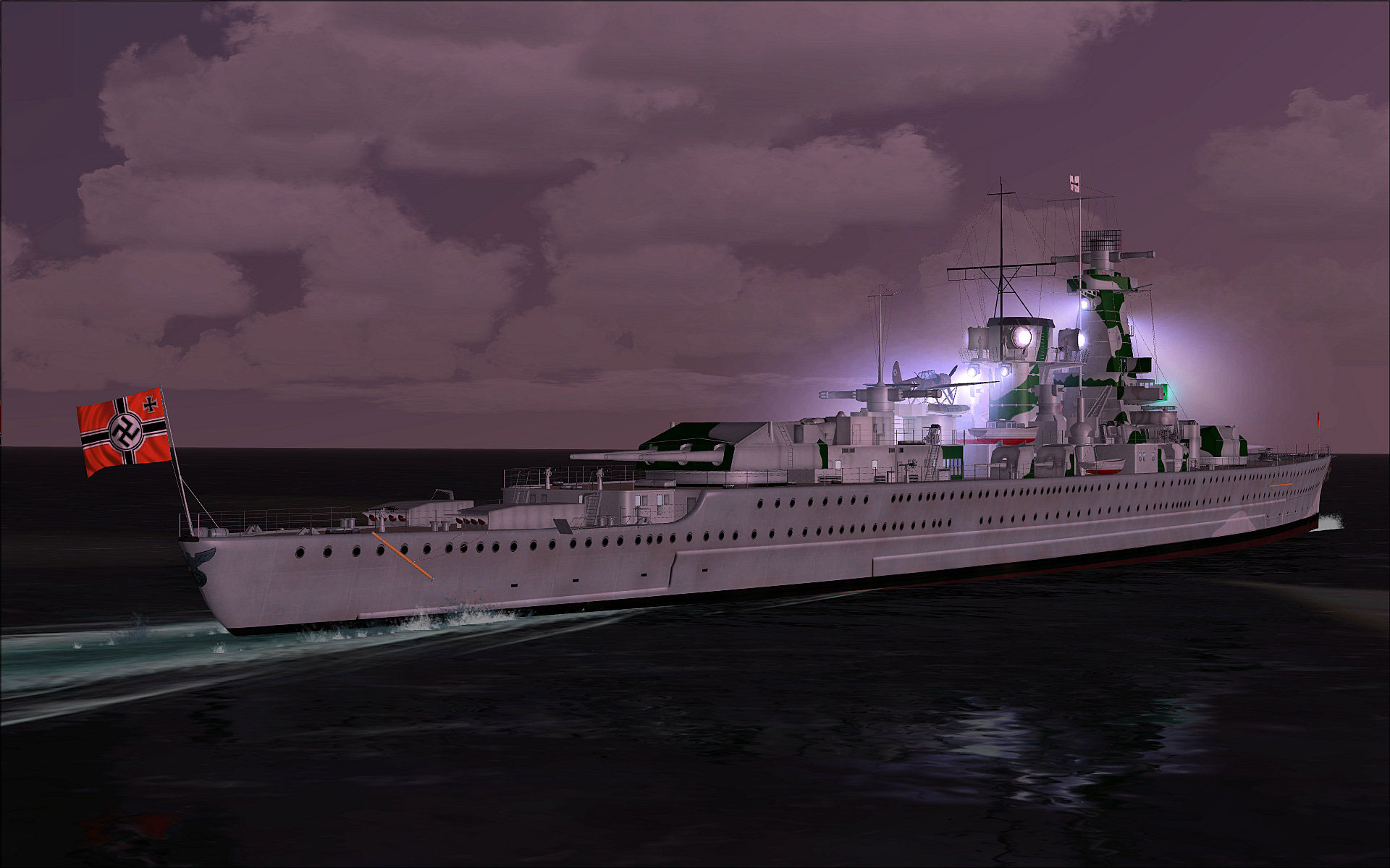 Admiral Graf Spee Battleship for FSX by Deltasim Studio