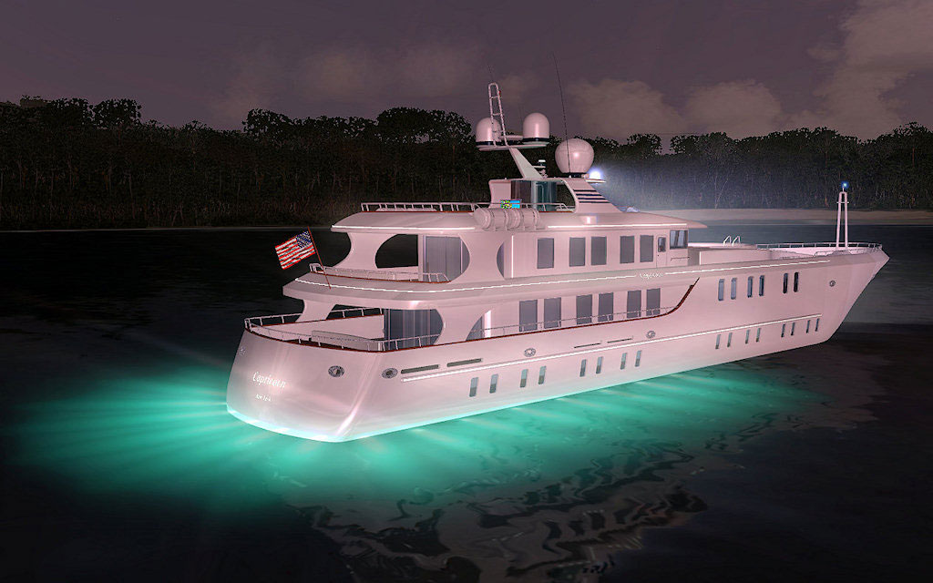 Capricorn 156 PRO Luxury Motor Yacht v2 for FSX by Deltasim Studio