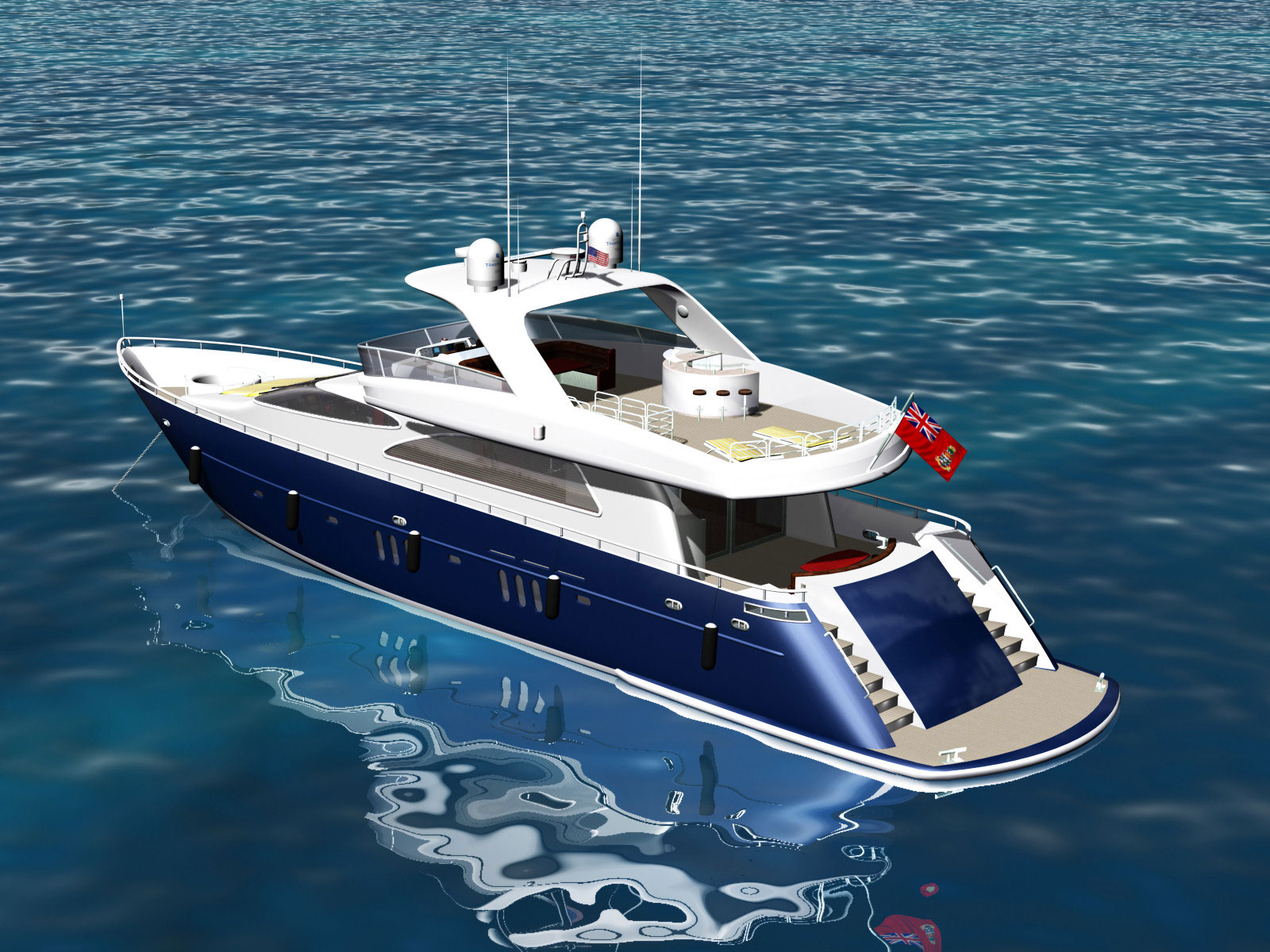 Gemini Luxury Motor Yacht for FSX by Deltasim Studio
