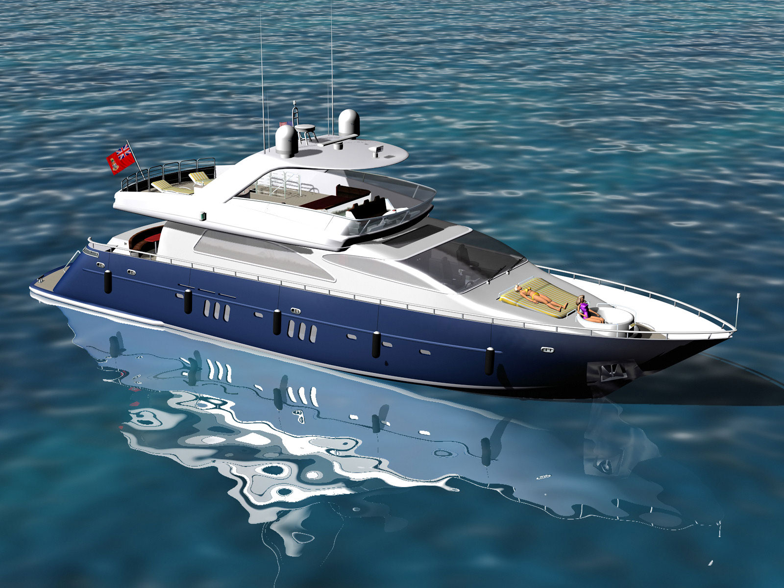 Gemini Luxury Motor Yacht for FSX by Deltasim Studio
