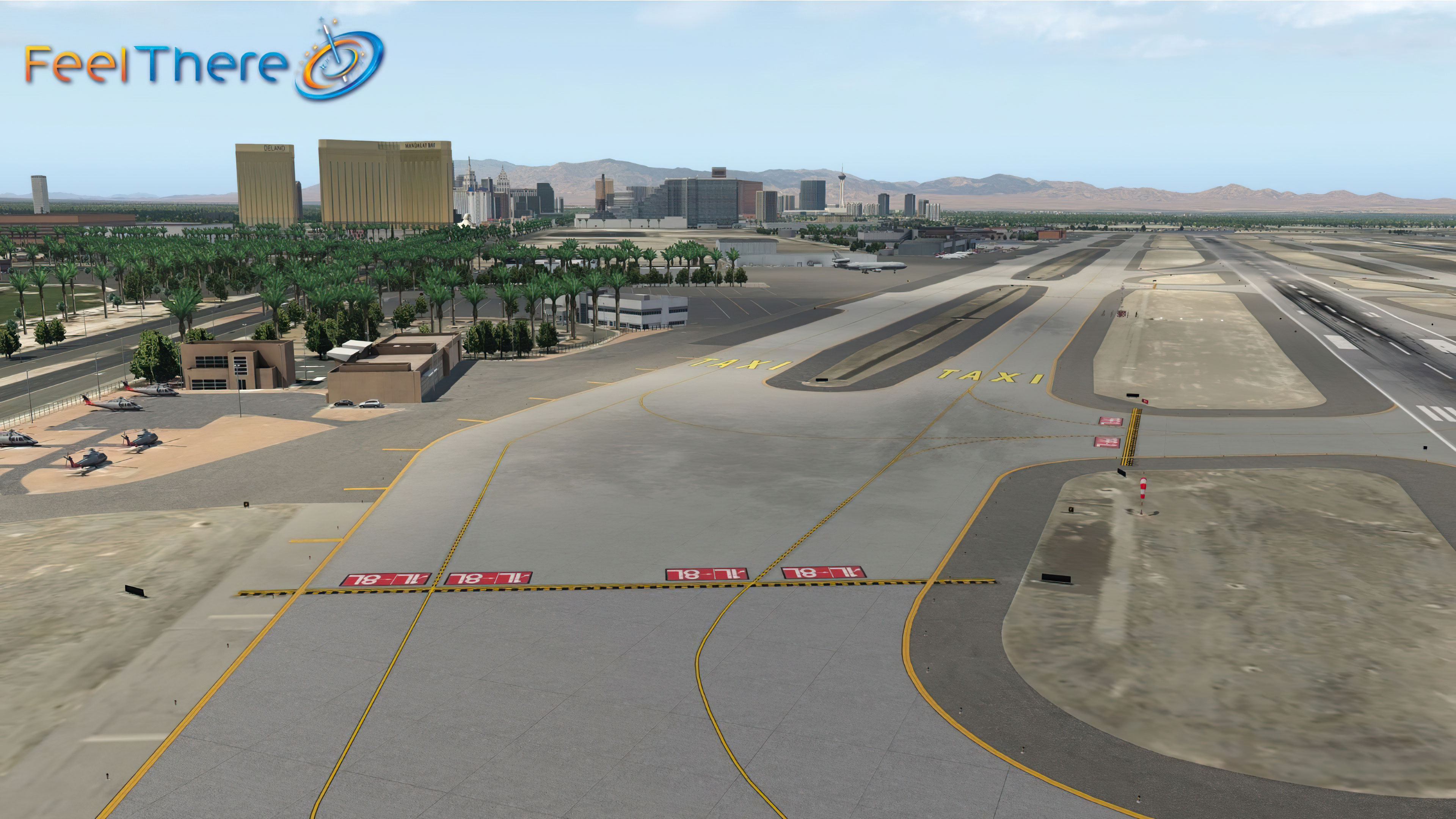 Harry Reid International Airport (KLAS) Scenery for X-Plane by feelthere