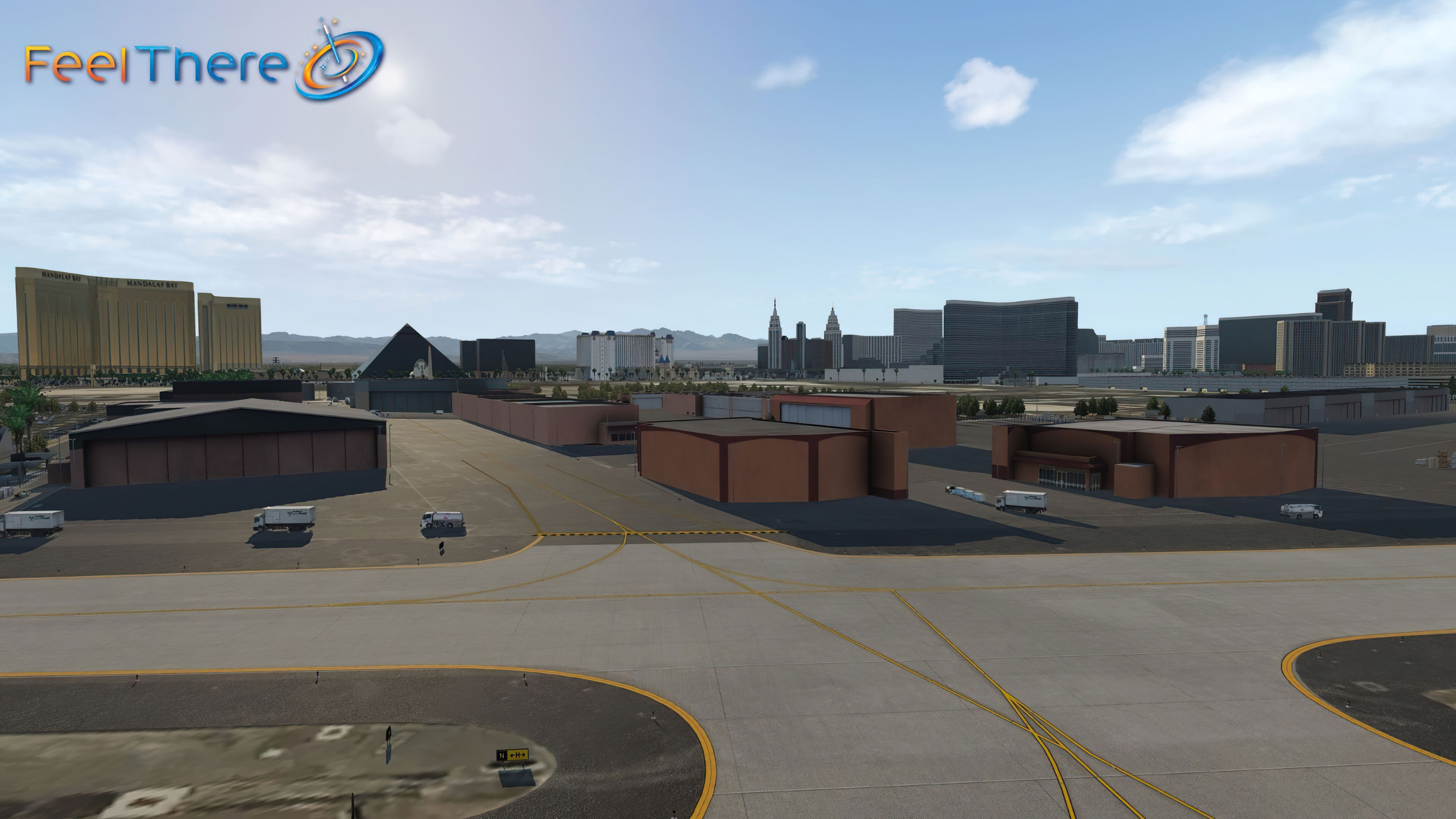 Harry Reid International Airport (KLAS) Scenery for X-Plane by feelthere