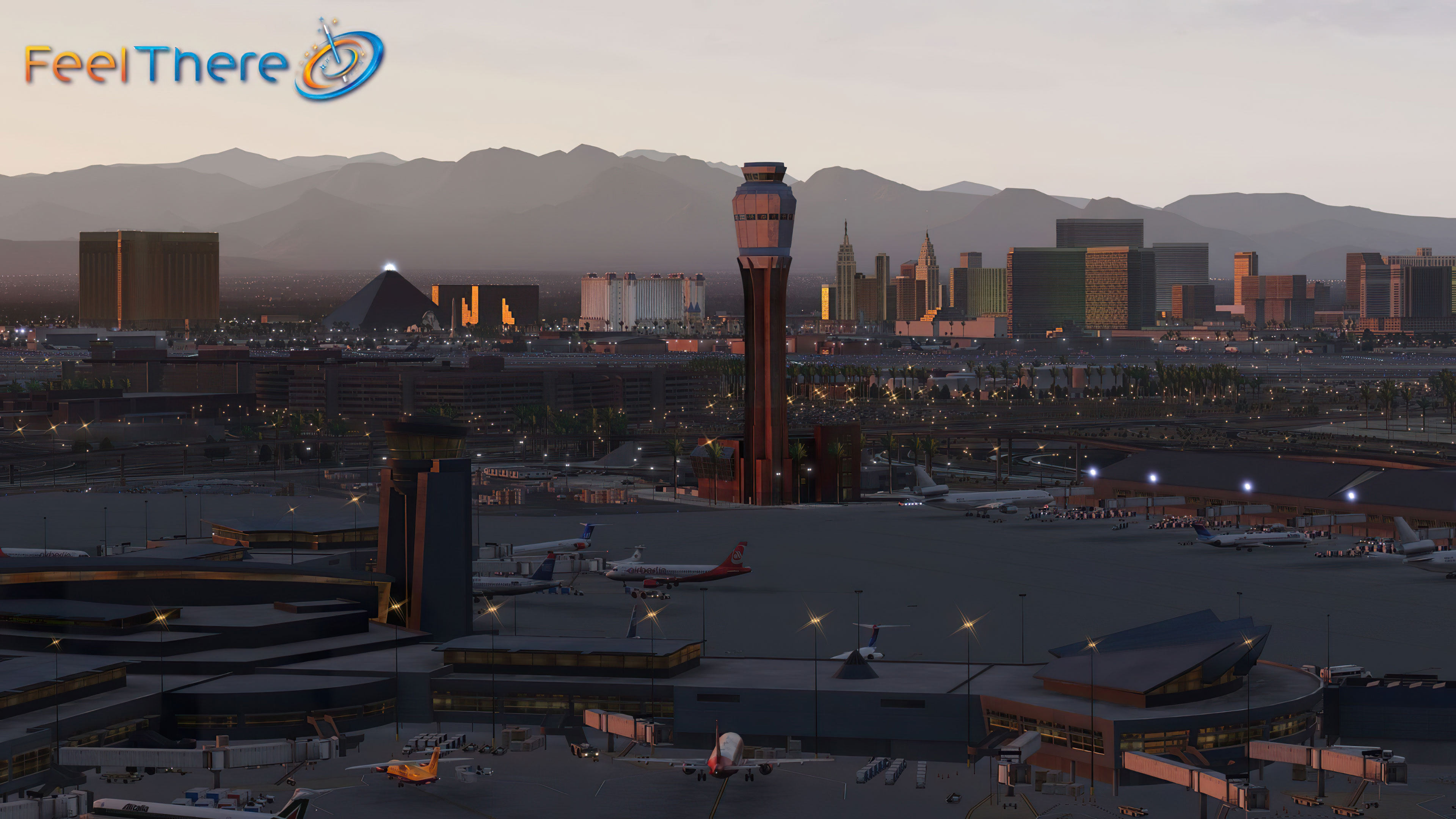 Harry Reid International Airport (KLAS) Scenery for X-Plane by feelthere