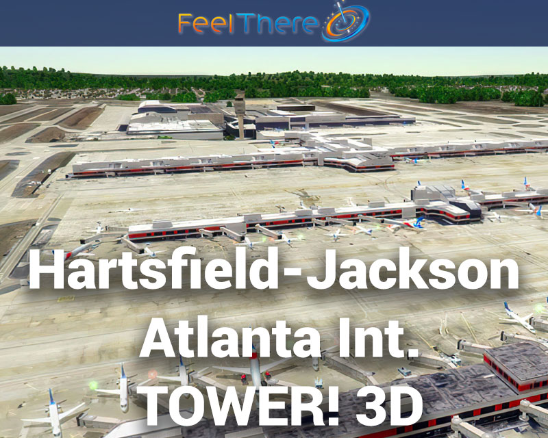 Hartsfield-Jackson Atlanta International (KATL) Expansion for Tower! 3D ...