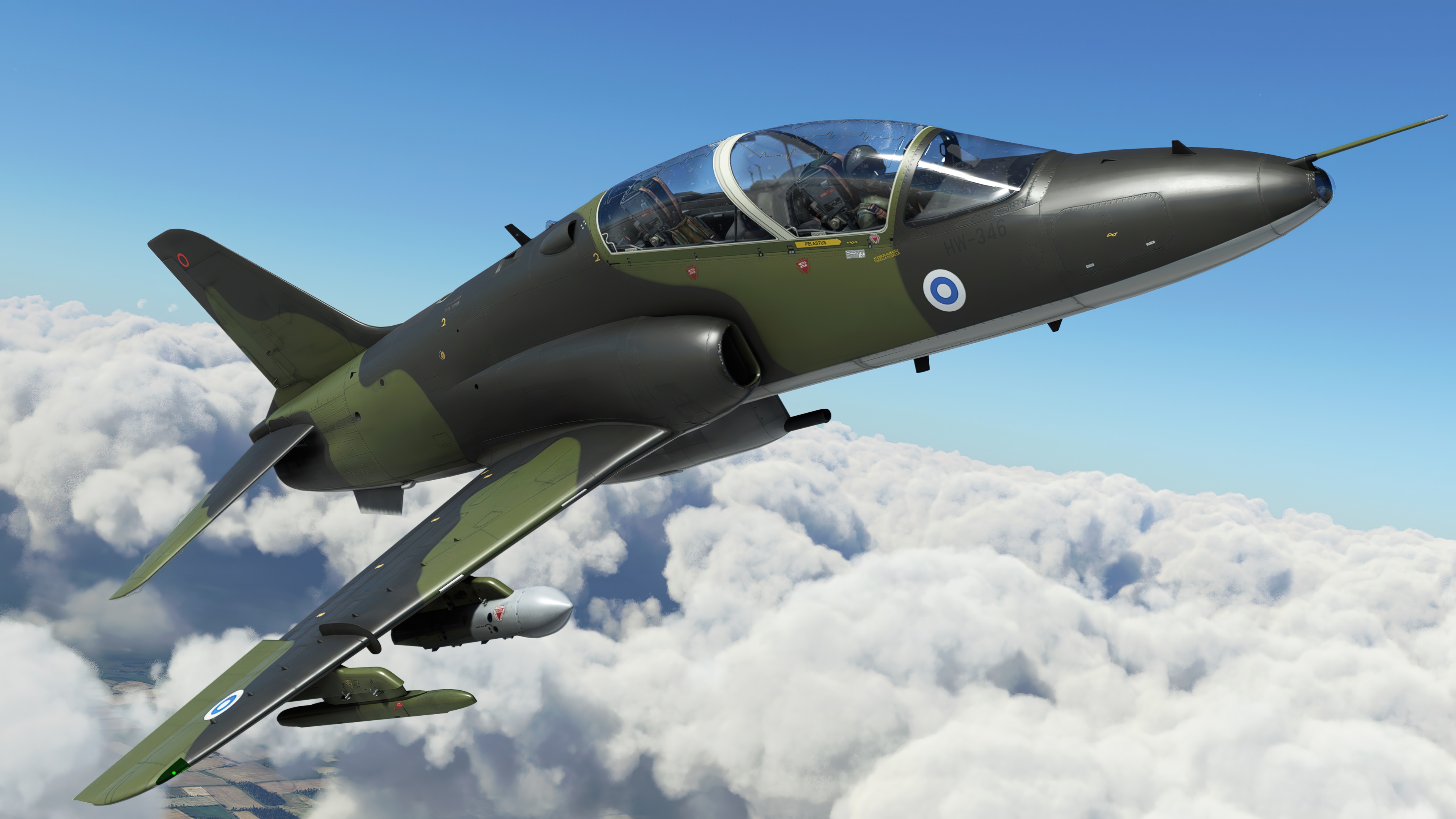 Hawk T1/A Advanced Trainer for MSFS by Just Flight