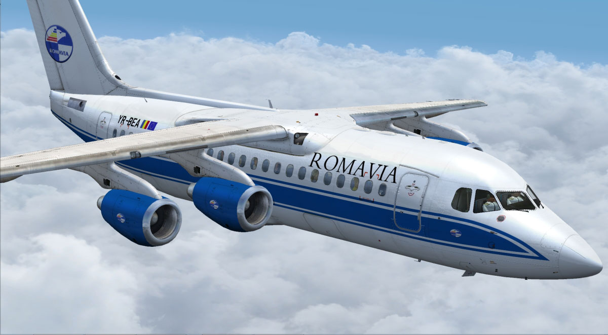 BAe 146-200/300 Jetliner Livery & FMC Expansion Pack for FSX by Just Flight