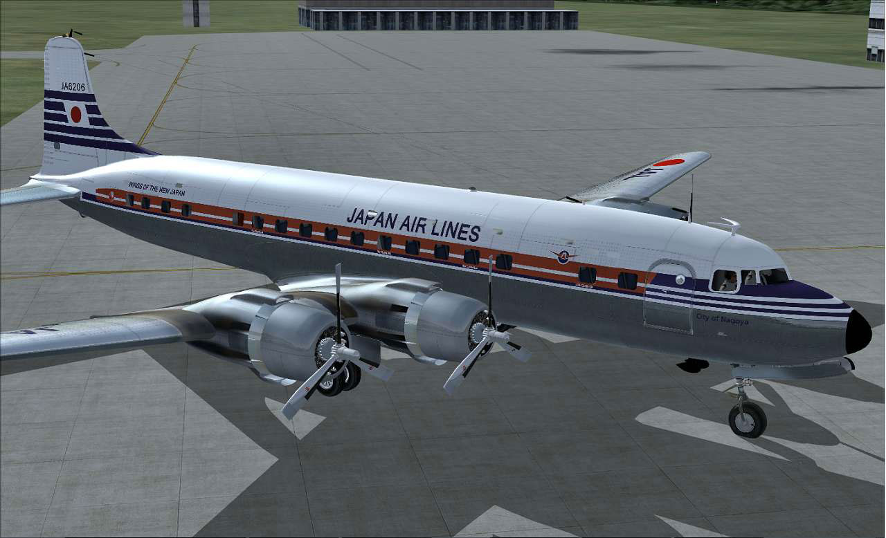 DC-6B: Legends of Flight for FSX by Just Flight