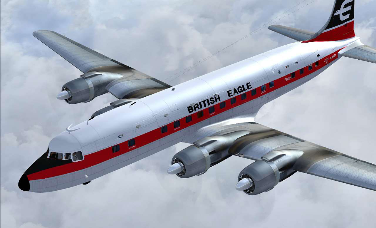 DC-6B: Legends of Flight for FSX by Just Flight