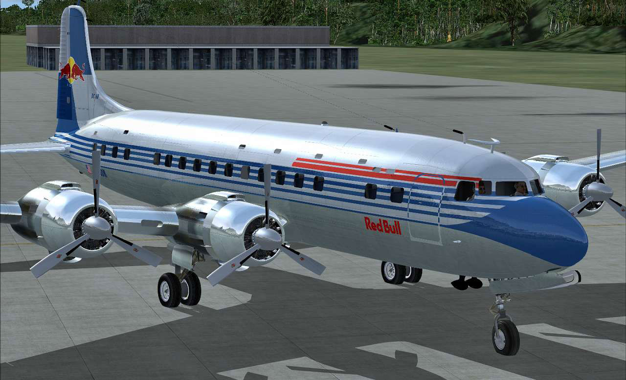 DC-6B: Legends of Flight for FSX by Just Flight