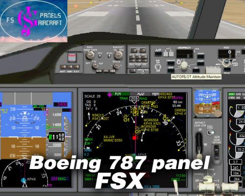 Boeing 747 Panel for FSX/P3D by JSGPANELS
