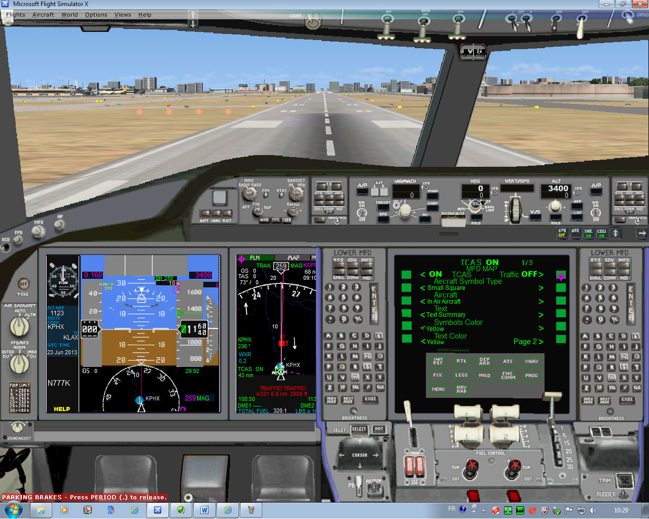 Boeing 787 Panel for FSX/P3D by JSGPANELS