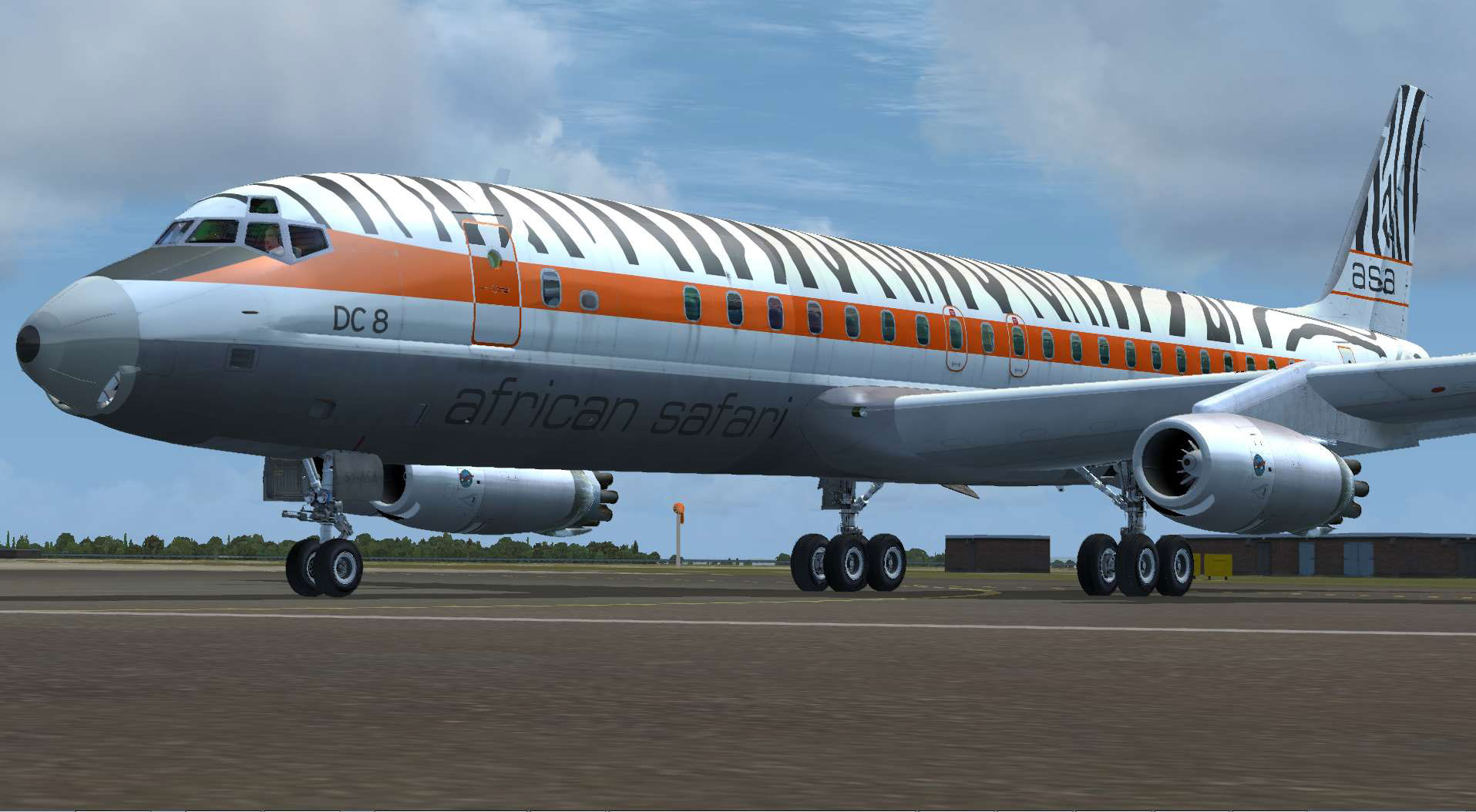 DC-8 Jetliner Series 10 to 40 for FSX/P3D by Just Flight