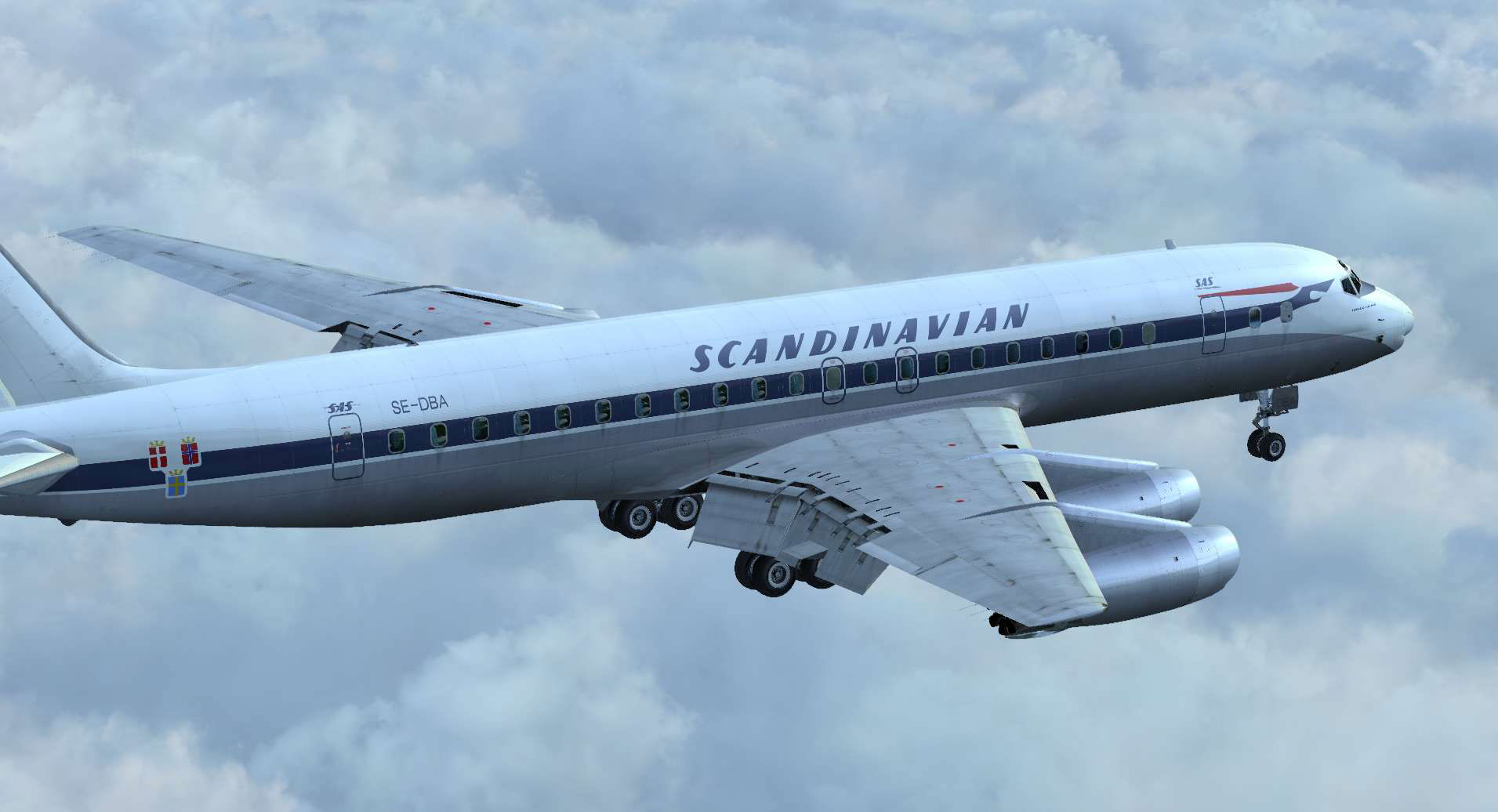 DC-8 Jetliner Series 10 to 40 for FSX/P3D by Just Flight