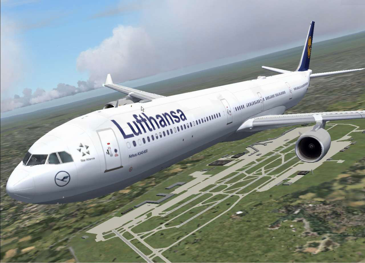 Airbus A340-500/600 for FSX/FS2004 by Just Flight