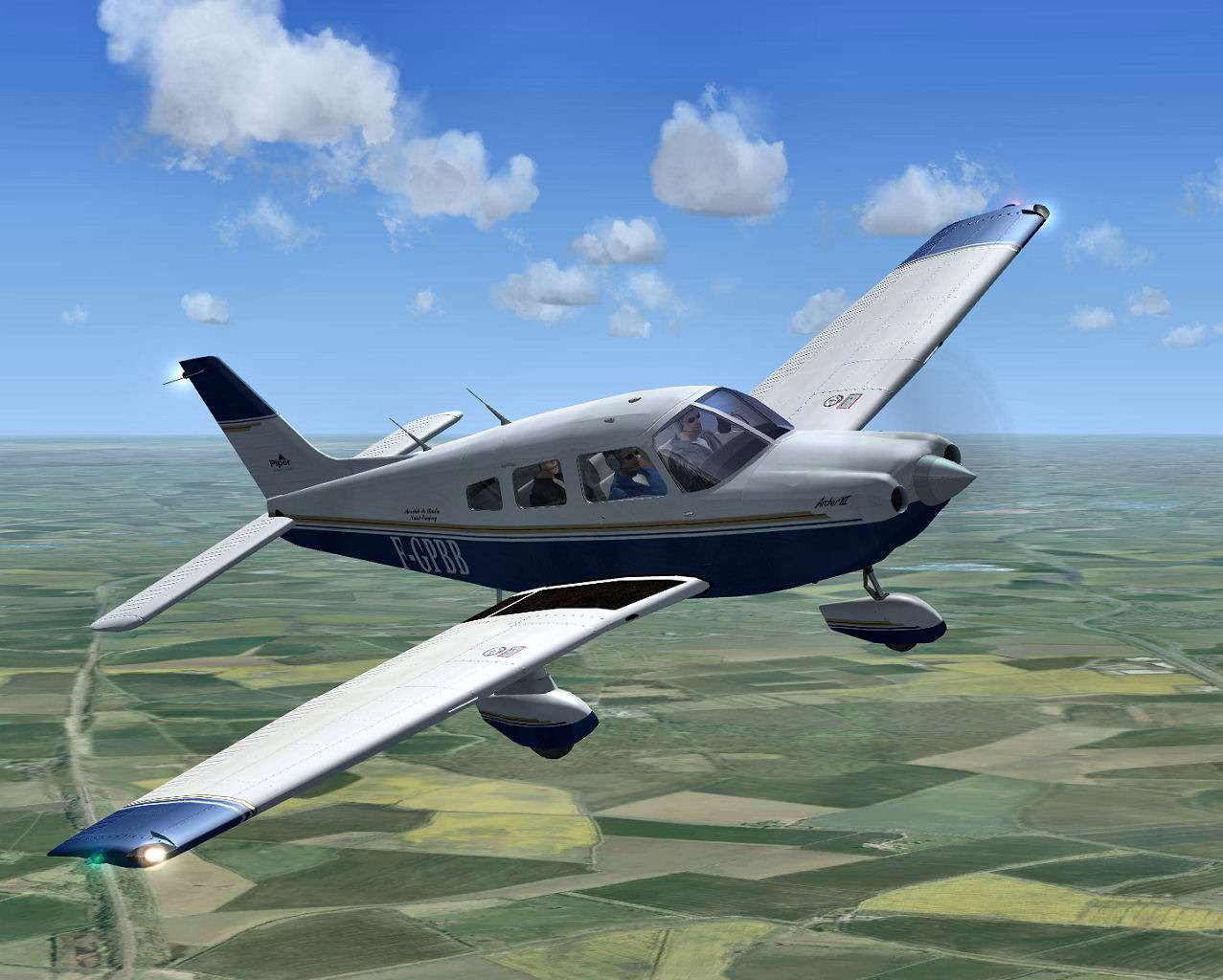 Flying Club Piper Archer III for FSX/FS2004 by Just Flight