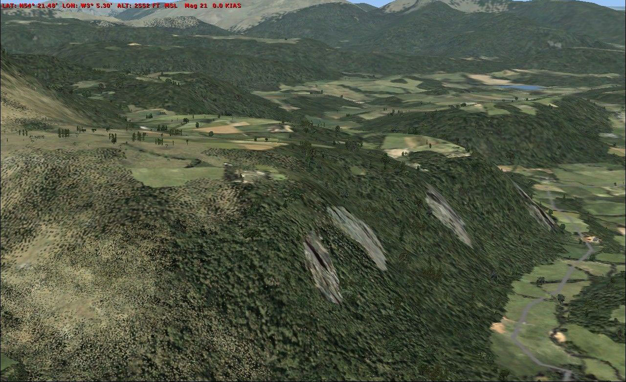 VFR Real Scenery: England & Wales 10M Mesh for FSX by Just Flight