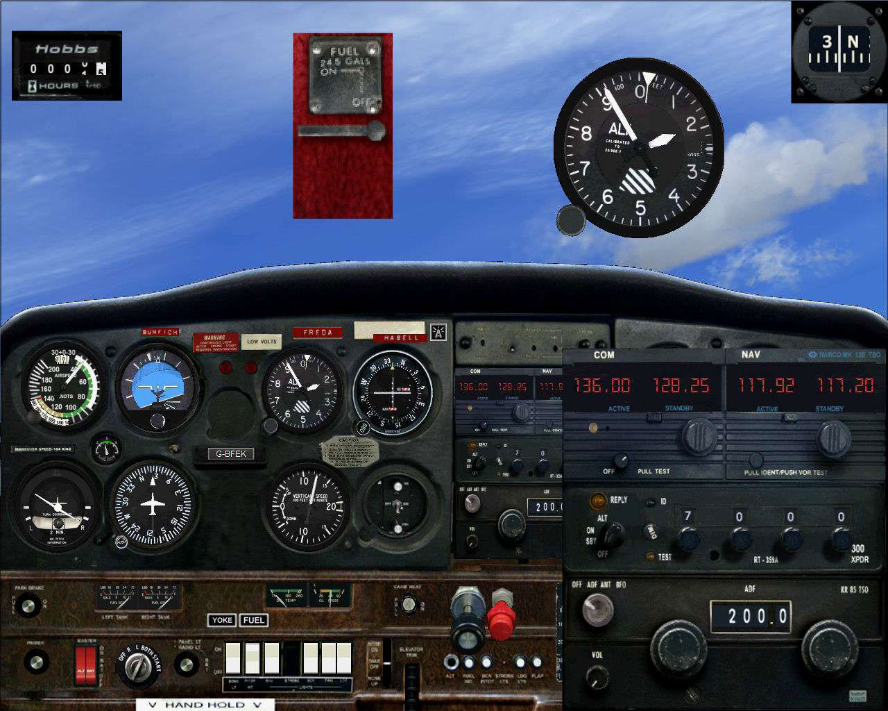 Flying Club Cessna 152 for FSX/FS2004 by Just Flight
