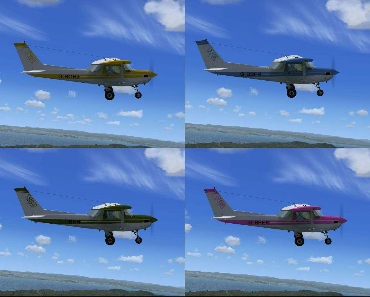 Flying Club Cessna 152 for FSX/FS2004 by Just Flight