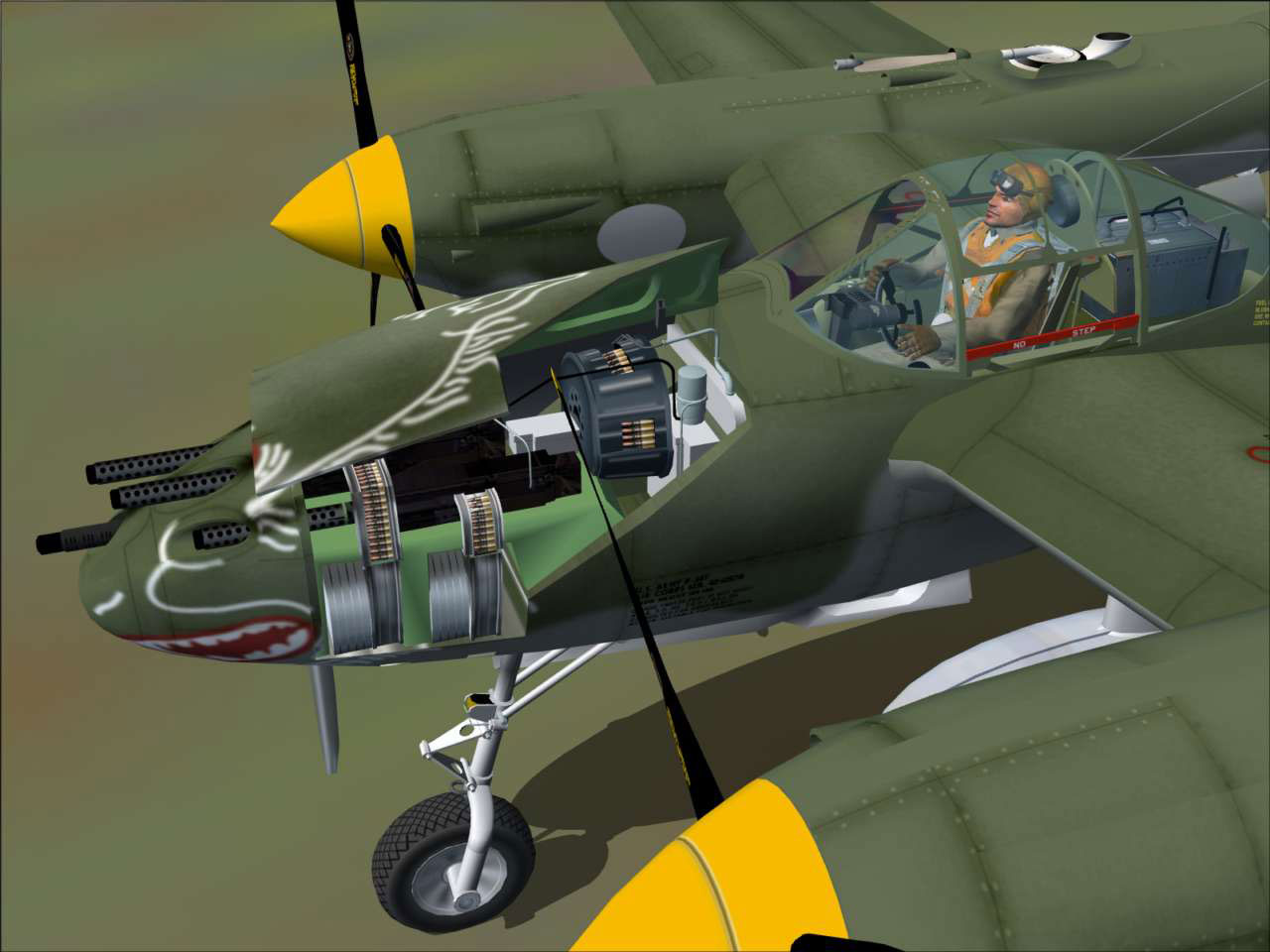 P-38 Lightning for FSX/FS2004 by Just Flight