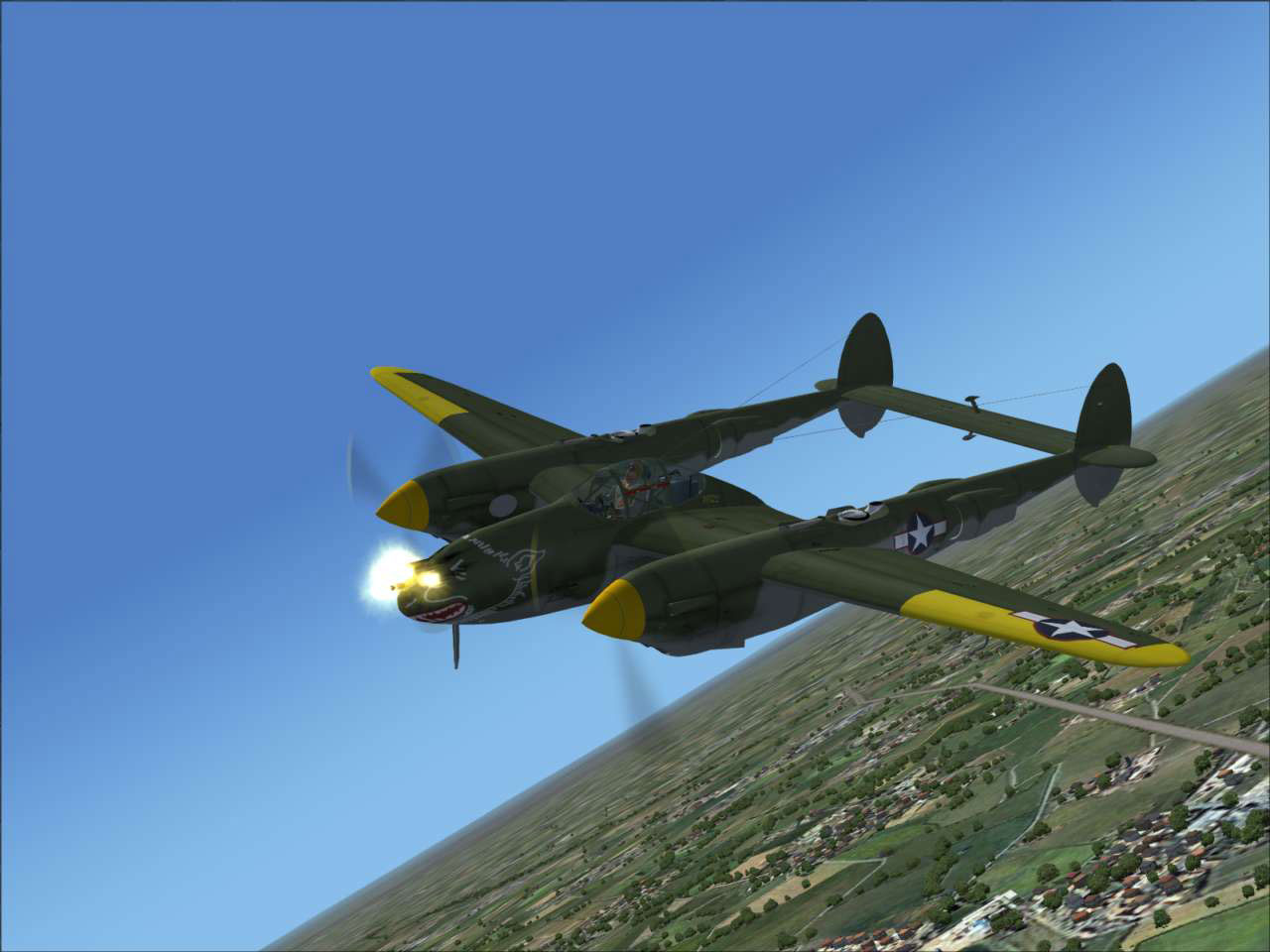 P-38 Lightning for FSX/FS2004 by Just Flight