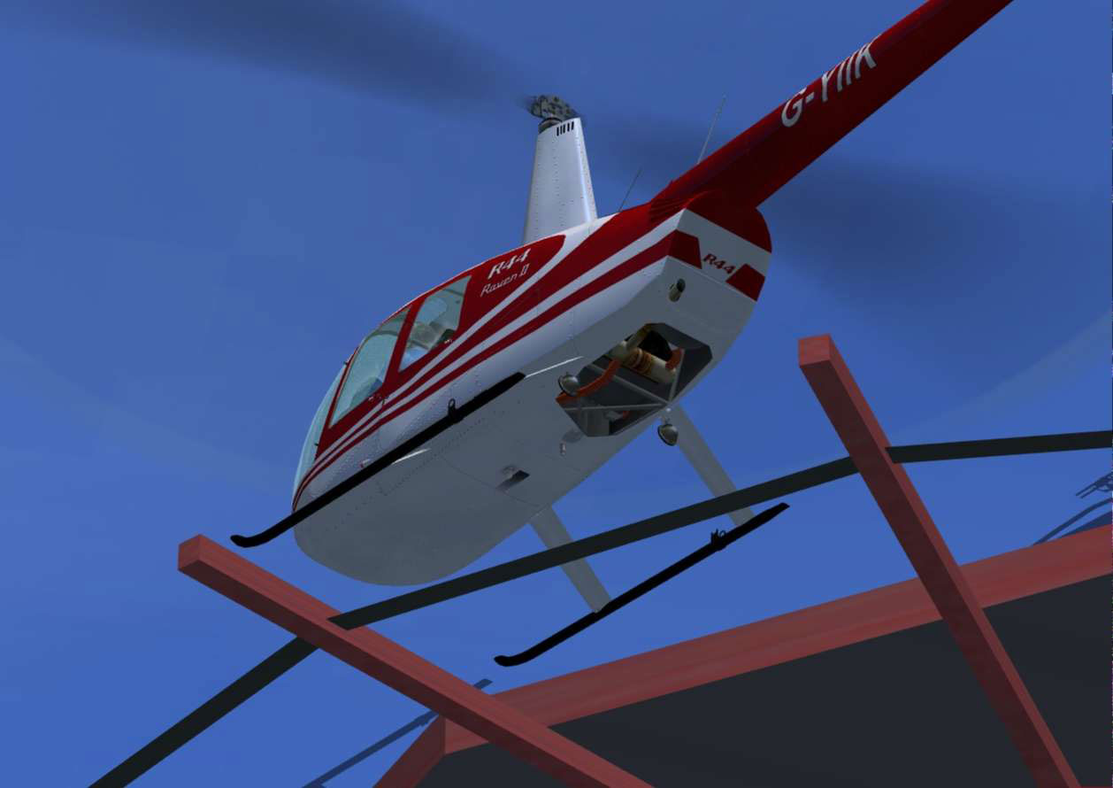 Flying Club Robinson R44 Helicopter for FSX/FS2004 by Just Flight