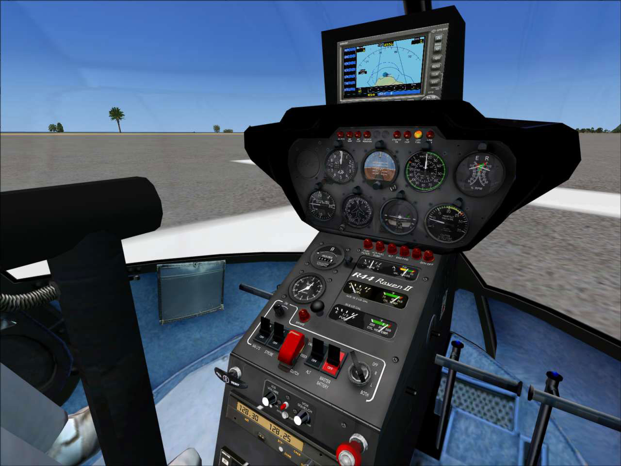 Flying Club Robinson R44 Helicopter for FSX/FS2004 by Just Flight