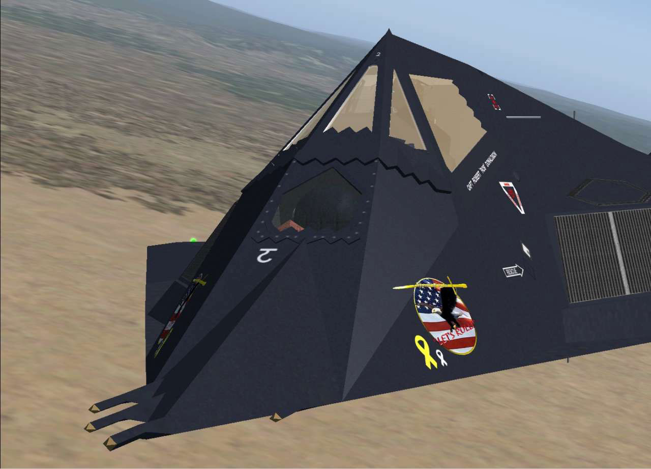 F-117A Stealth Fighter for FSX/FS2004 by Just Flight