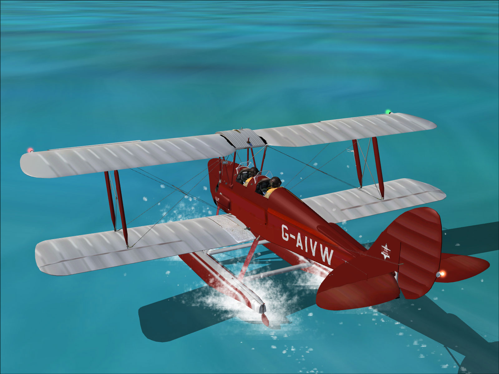 Tiger Moth Float and Ski Double Pack for FSX/FS2004 by Just Flight