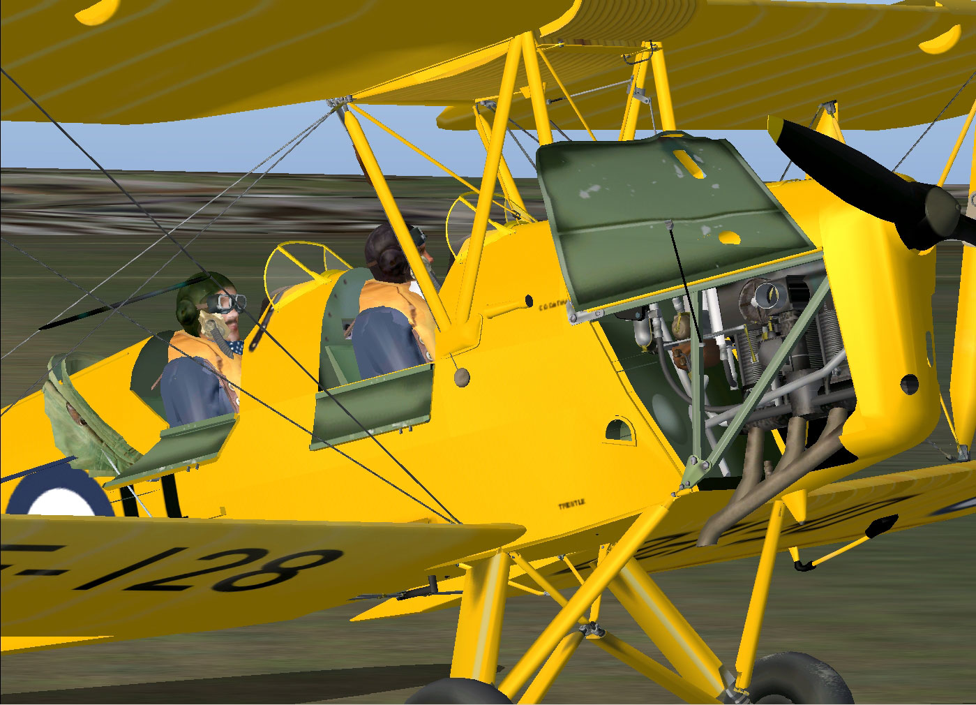 Tiger Moth for FSX/FS2004 by Just Flight